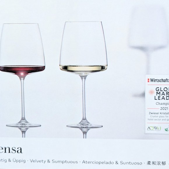 Schott Zwiesel | Dining | Schott Zwiesel Sensa Burgundy Wine Glasses Set Of 6 | Poshmark